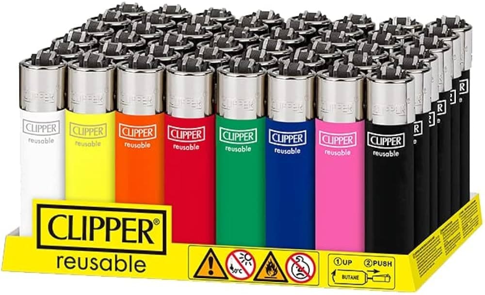 Clipper Disposable Large Solid Lighters | Craft Greenery Cannabis